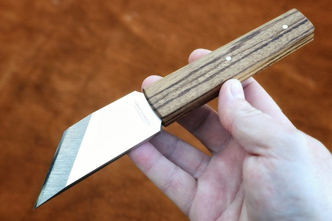 Legacy Series - Angled Skiver - Zebrano – Chartermade